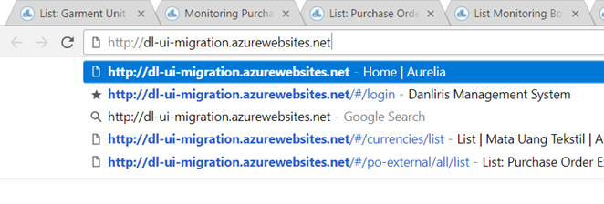 Alamat DMS Terbaru – DANLIRIS