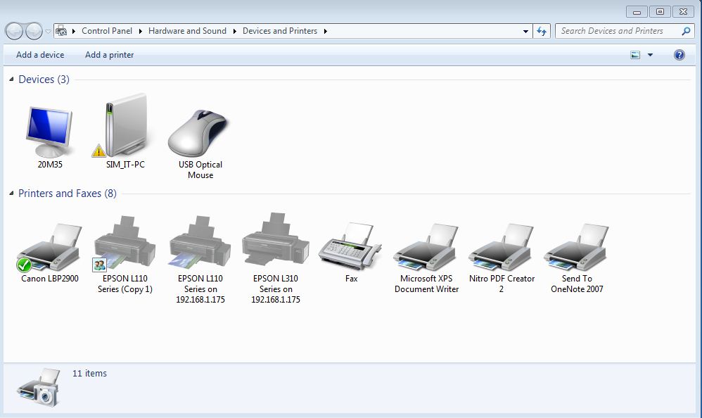 Cara Tambah / Add Printer Sharing dari IP komputer lain – DANLIRIS