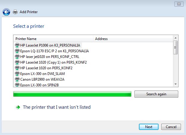 Cara Tambah / Add Printer Sharing dari IP komputer lain – DANLIRIS